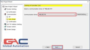 Hướng dẫn lập trình HMI Mitsubishi cơ bản - PLC Mitsubishi